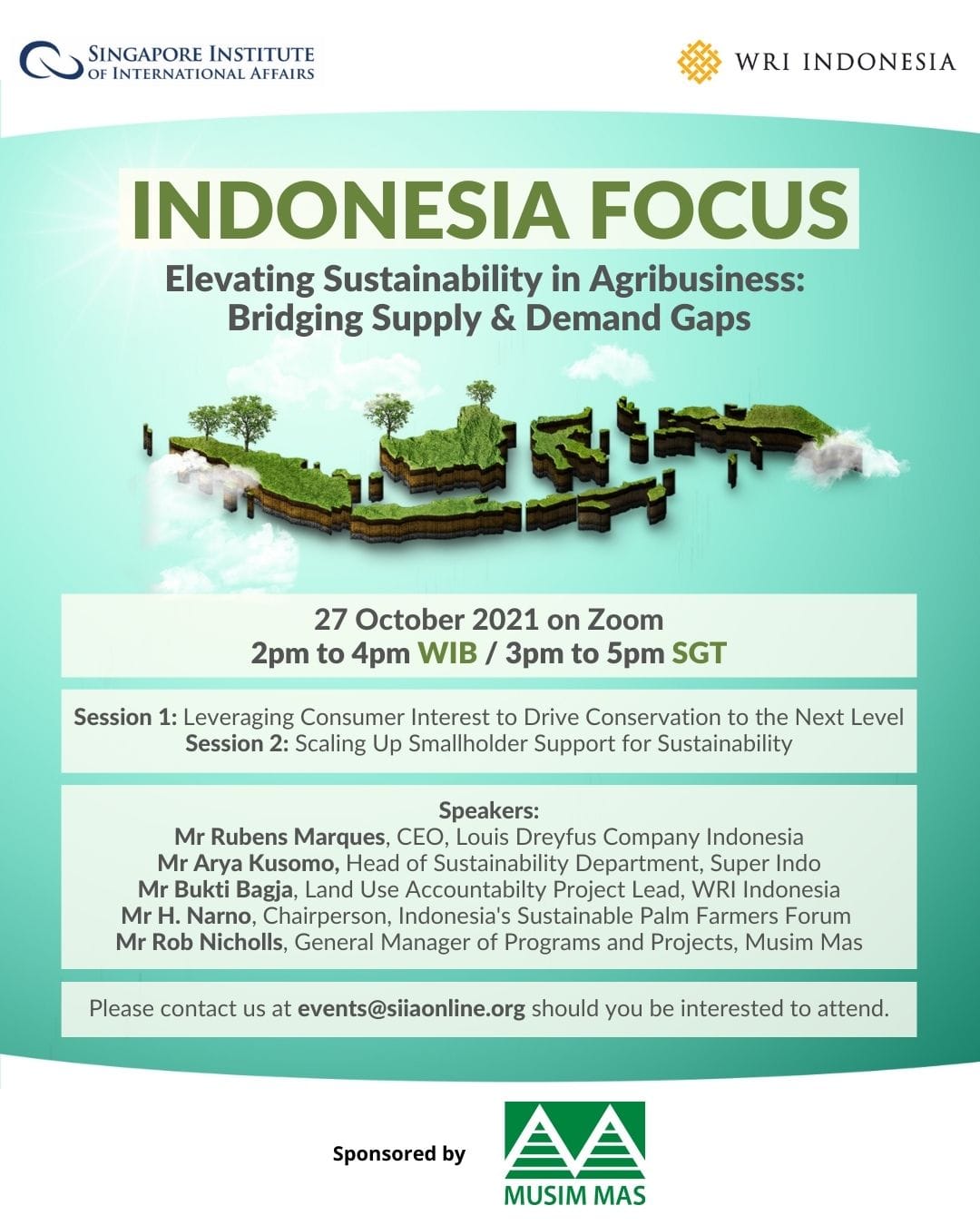 Indonesia Focus -Elevating Sustainability in Agribusiness: Bridging ...